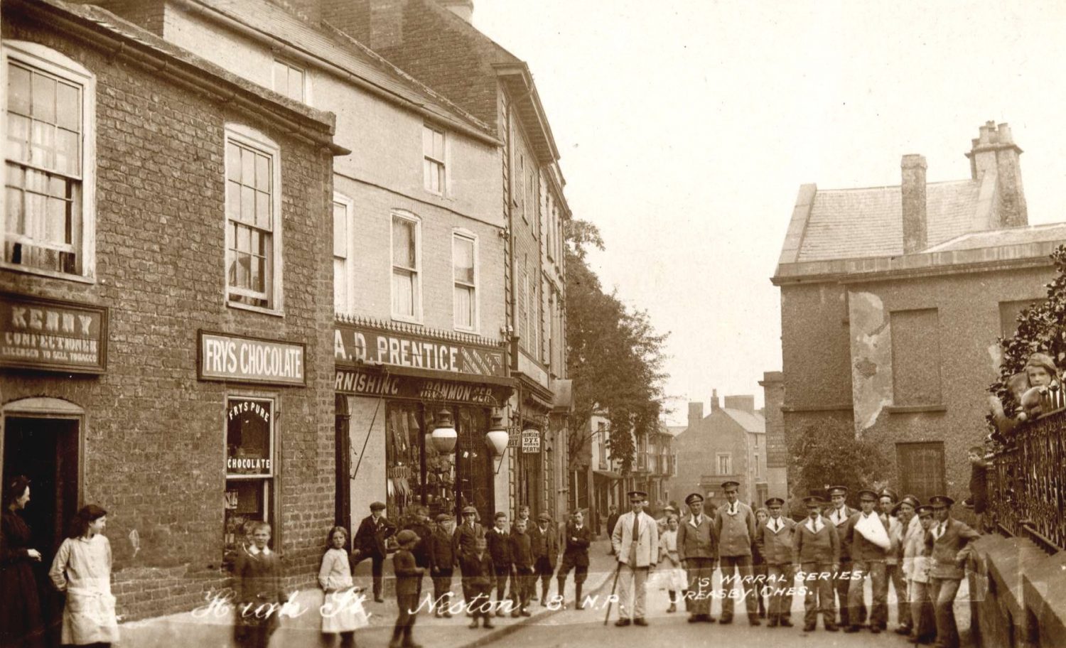Neston, Late Autumn, 1917 - Neston Past